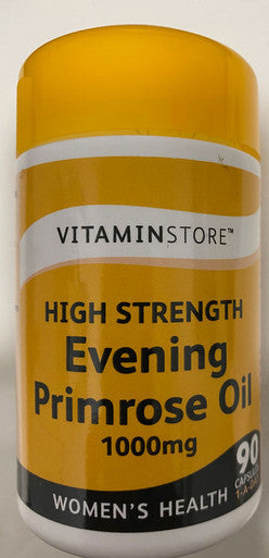 Evening Primrose Oil Capsule high strength 1000mg pre Menopause 90 Cap ...